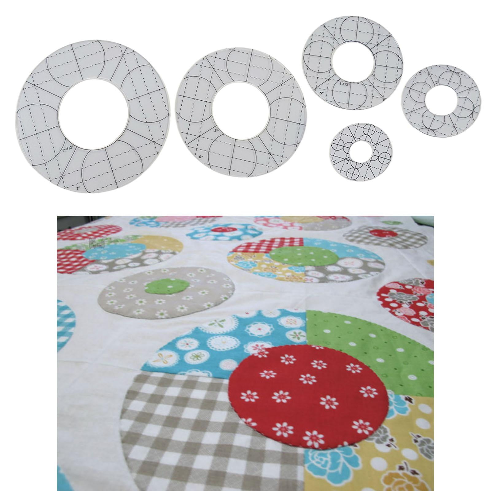 Quilting Embroidery Template Acrylic Patchwork Cutting Frames Quilt ...