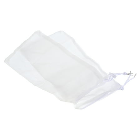 Uxcell Filter Media Bags 30x15cm 200 Mesh 2 Pack Fish Tank Mesh Bags ...