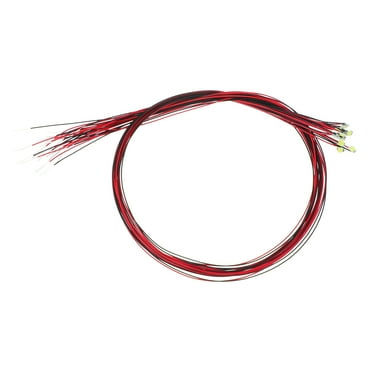 Uxcell 0805 Pre-Wired Micro LED, 25 Pcs 2.8-3.3V Emitting Diodes ...