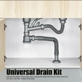 Universal Drain Kit, Kitchen Sink Sewer Drain Pipe Tube Multiple ...