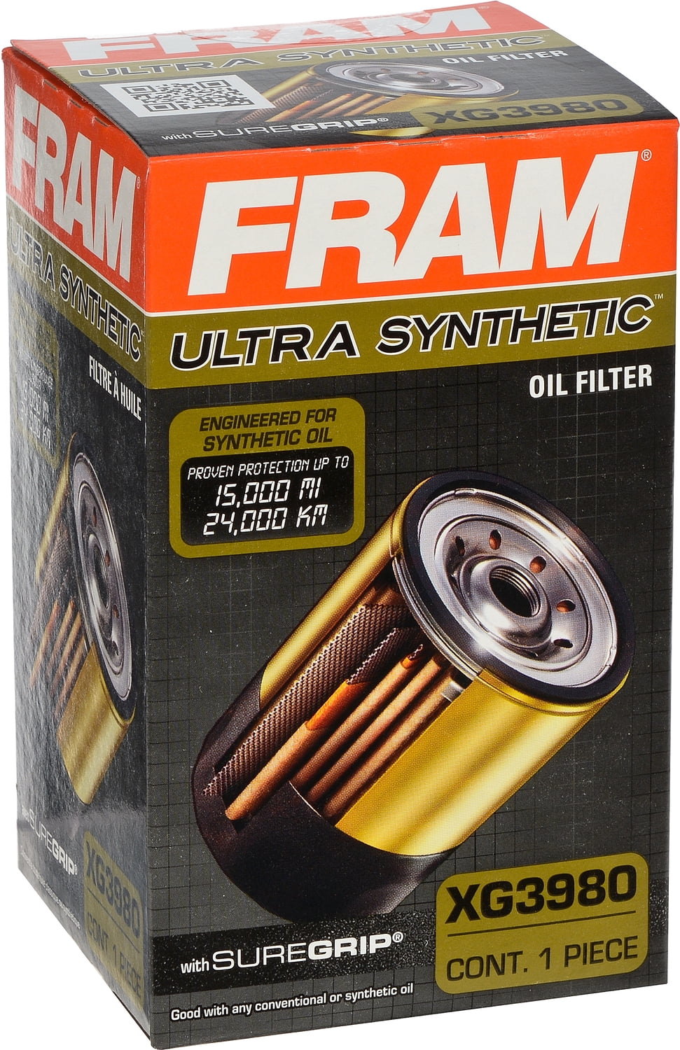 FRAM Ultra Synthetic Oil Filter, XG3980 - Walmart.com