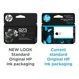 HP 923 Black Original Ink Cartridge, ~500 pages, 4K0T3LN - Walmart.com