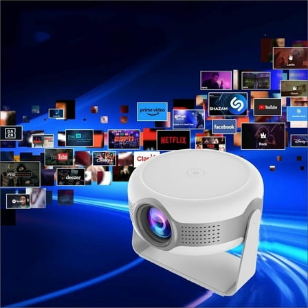WiFi Bluetooth Projector, Full HD 1080P, 10000L, Wireless Screen ...