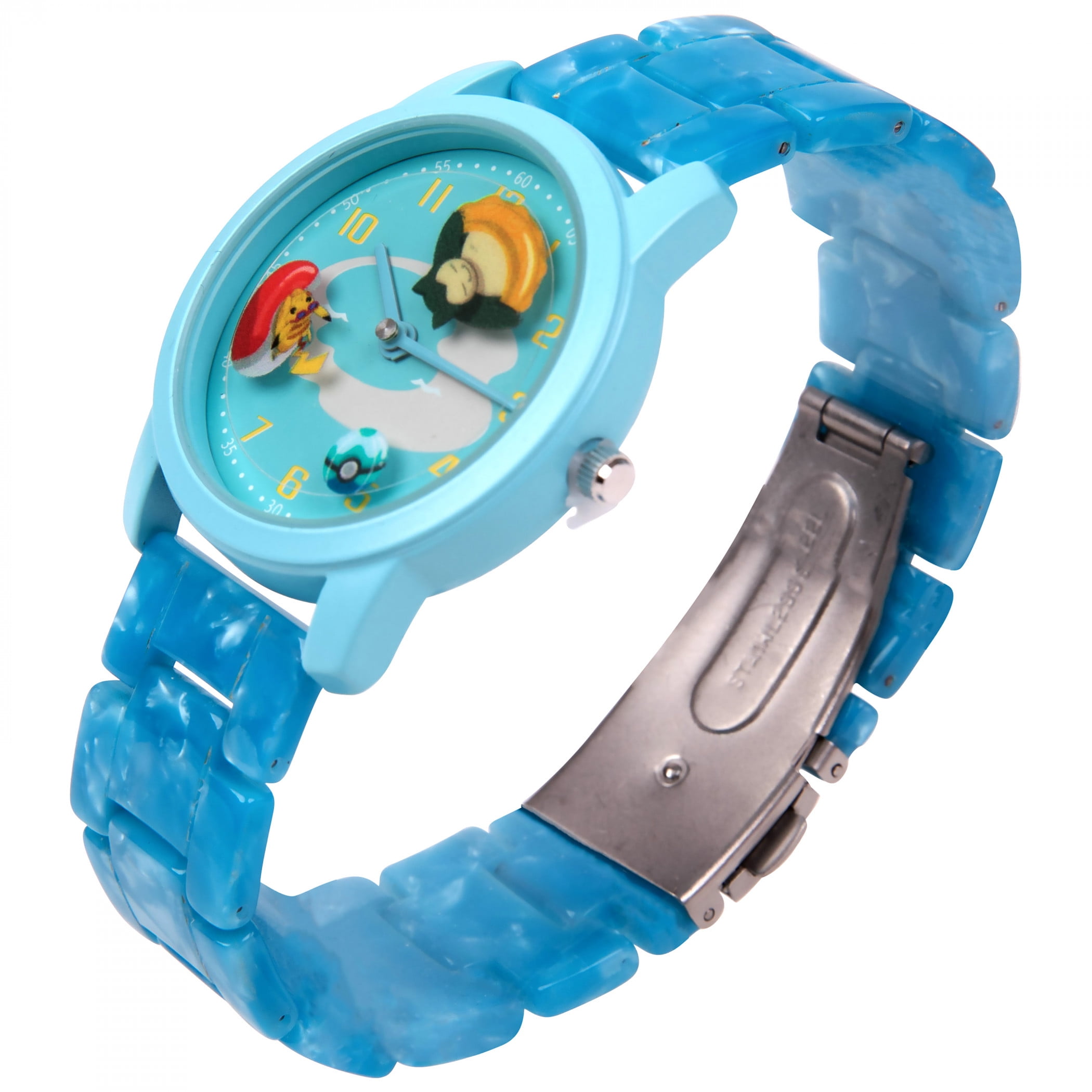 Pokemon Water Fun Time Watch with Rotating Watch Face - Walmart.com