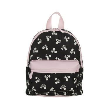 Disney Women's Minnie Mouse Graphic Mini Backpack, Black - Walmart.com