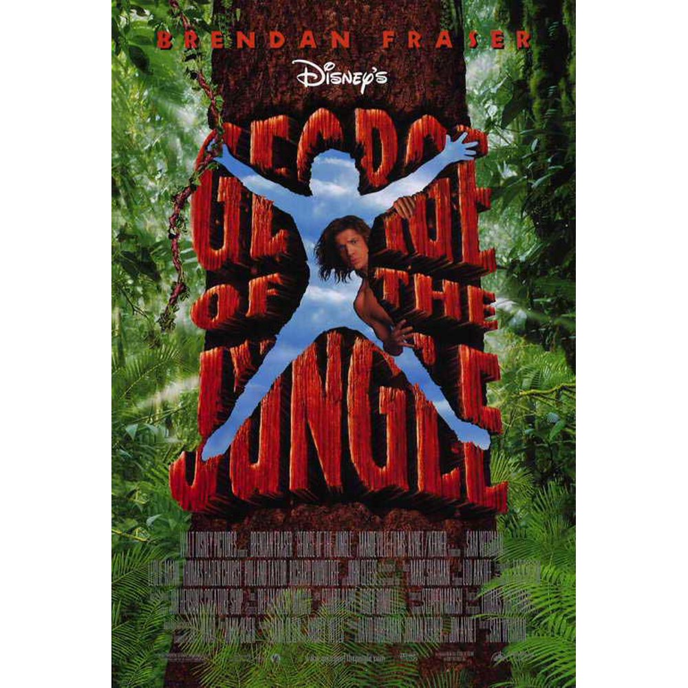 George of the Jungle - movie POSTER (Style B) (27" x 40") (1997 ...