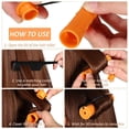 Scheam 40 pcs Perm Rods for Natural Hair Plastic Cold Wave Rod Hair ...
