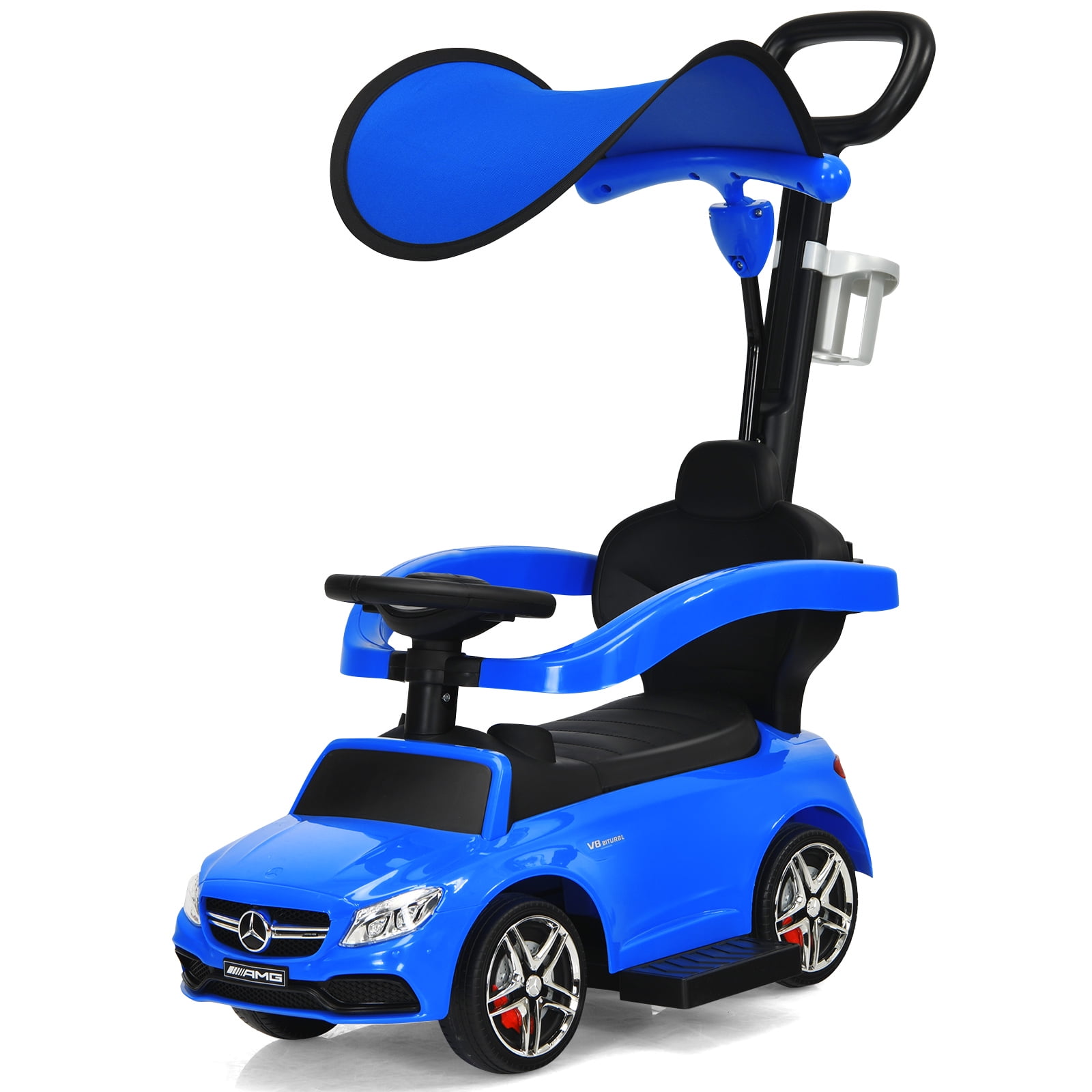 Click here for Patiojoy 3 In 1 Ride On Push Car Mercedes Benz For... prices