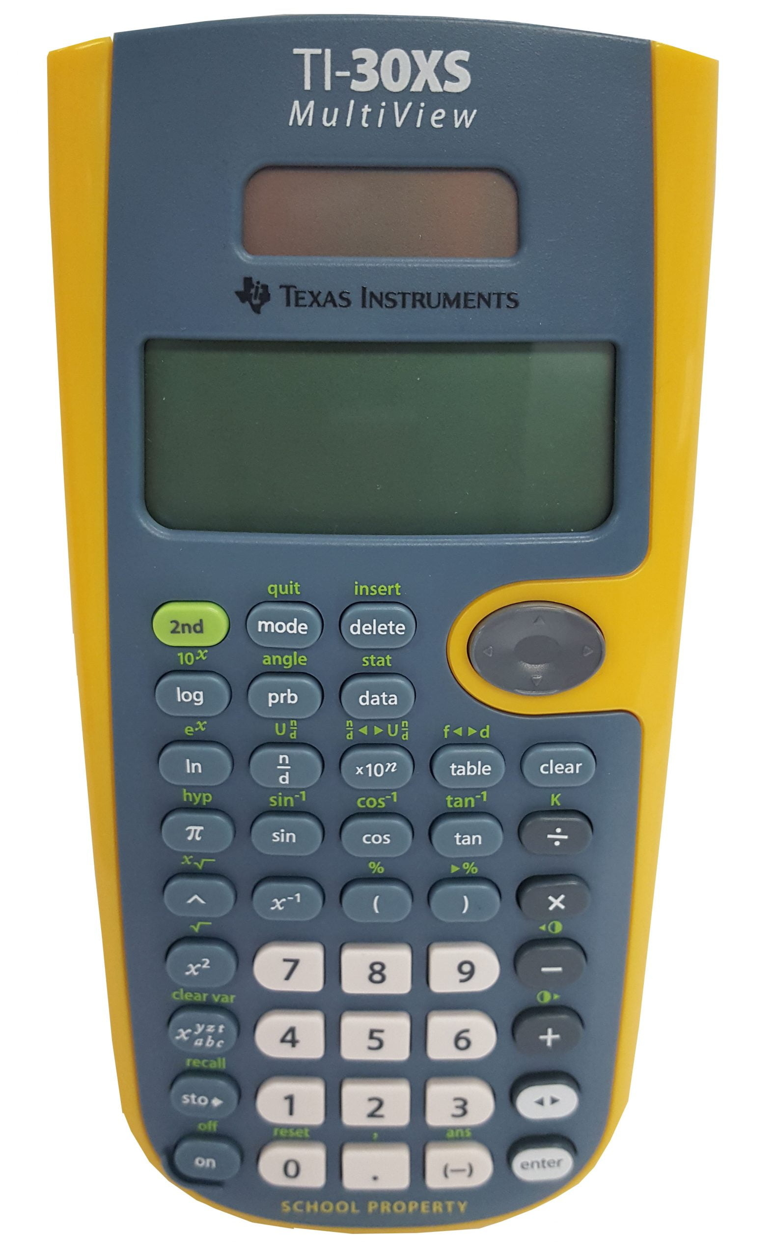 Texas Instruments TI 30XS MultiView Scientific Calculator Yellow