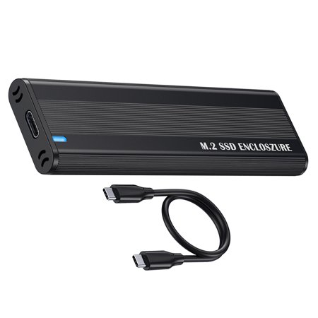 Redempat M2 SSD Case NVME Dual Protocol Hard-disk M.2 to USB Type C ...