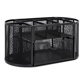 TRU RED All-In-One 10 Compartment Wire Mesh Compartment Storage TR57530 ...