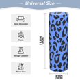 Blue Background Pattern Vase Flower Vase Clear Unbreakable Plastic Tall ...