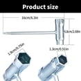 4Pcs Spanner T‑Shape Wrench Chainsaw Socket Spanner Garden Tool ...