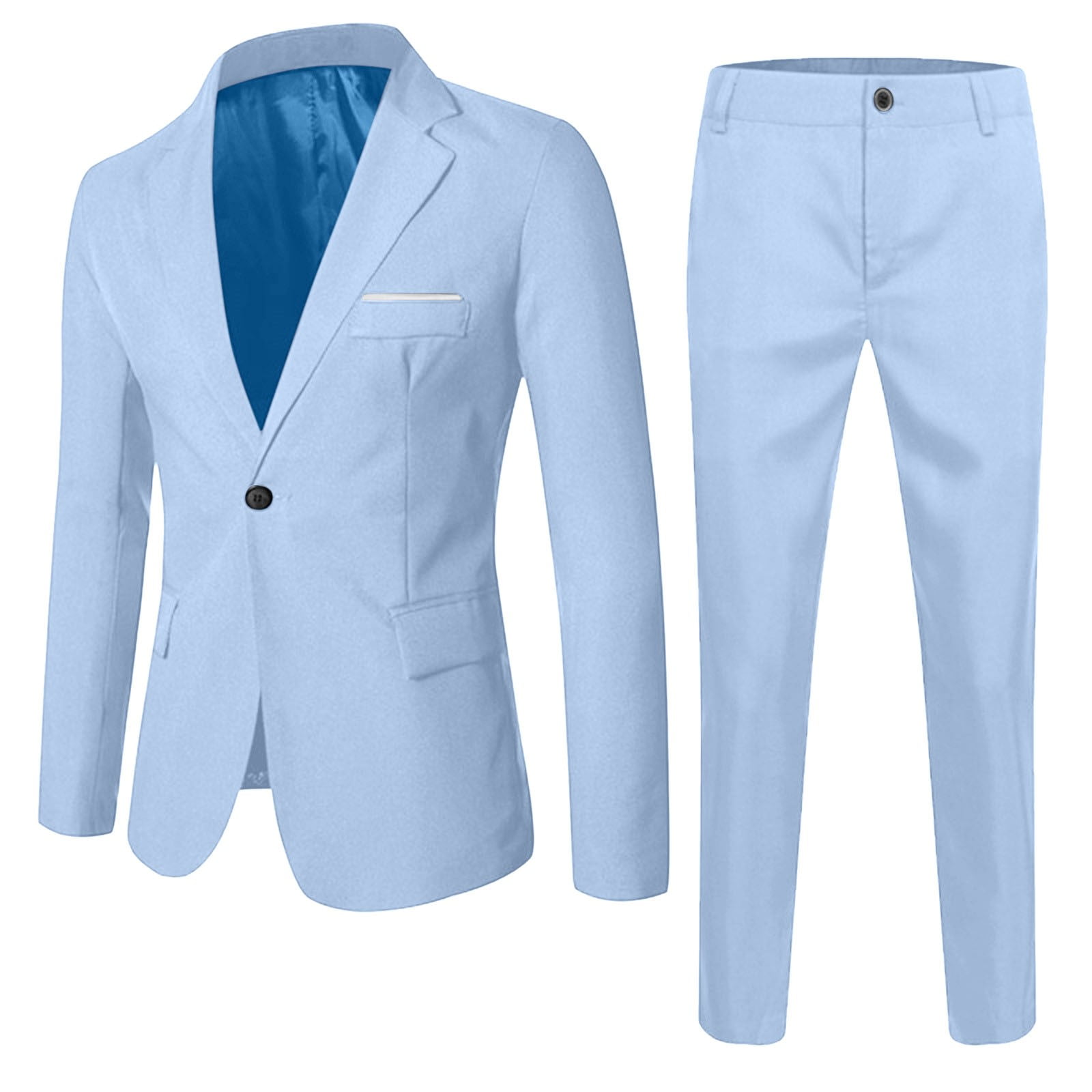 Click here for Hiiyo Boy Tuxedo Suit Solid Color Long Sleeve Blaz... prices