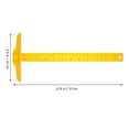 2 Pcs T-Ruler for Drafting with Inches and Centimeters Rulers ...