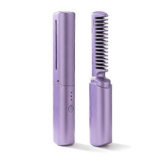 Plancha para el pelo yuxing Mini plancha con iones negativos Violeta ...