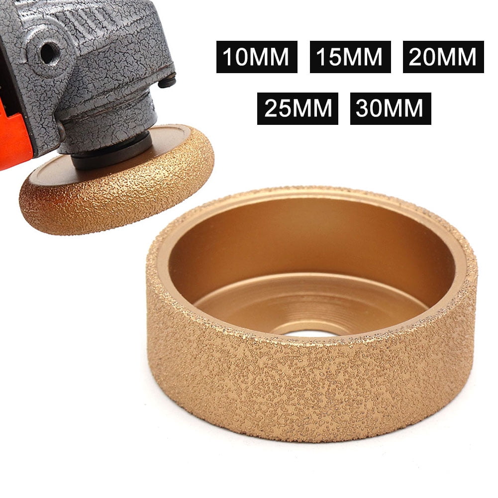 10/15/20/25/30mm Round Flat Brazing Diamond Grinding Wheel for Angle ...