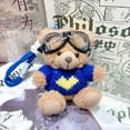 Plush Teddy Bear Keychain – Cute Kawaii Mini Plus Doll Bag Charm, Clip ...