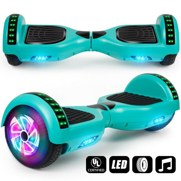 LIEAGLE Bluetooth Hoverboard 6.5" Two-Wheel Self Balancing Electric ...