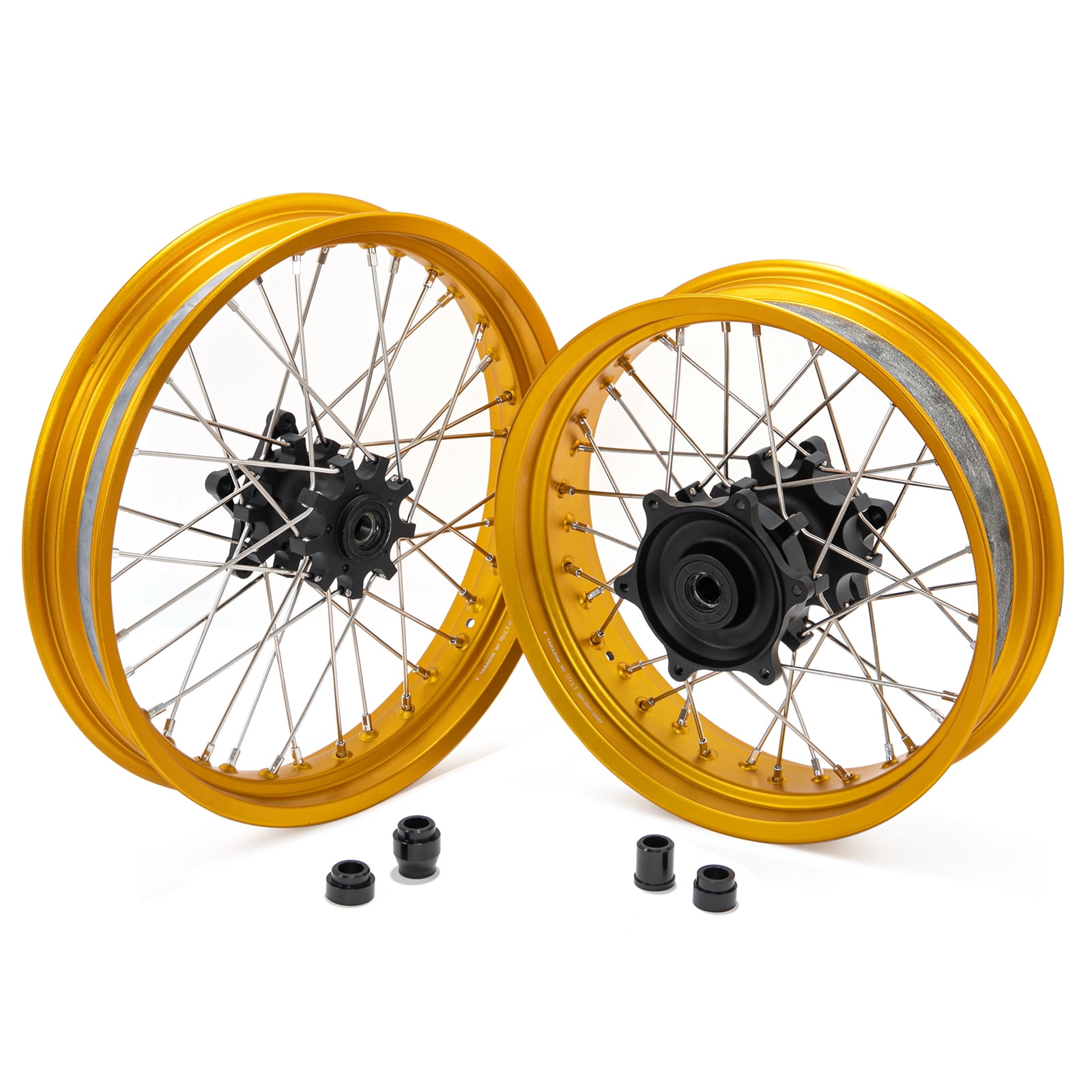 Dirt Bike Gold Rims