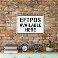 Eftpos Available Here Sign For House 12 X 8 in Yard Sign Premium ...