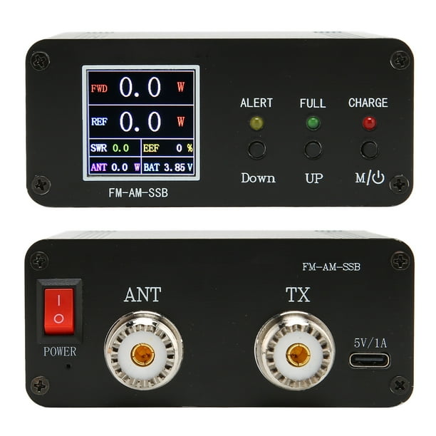 SWR Meter, Digital Power Standing Meter Aluminium Alloy Professional ...