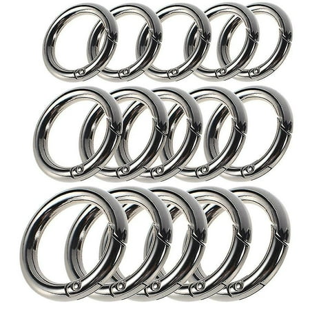 5 Pieces/lot Outdoor Tools Zinc Alloy Edc Buckles Clips Carabiner Round ...