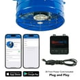 QuietCool Smart Attic Fan, Gable Ventilation, 1945 CFM, Thermostat ...