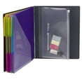 Walmart Poly Project Organizer, Letter Size, 1/3-Cut Tab, Bright Colors ...