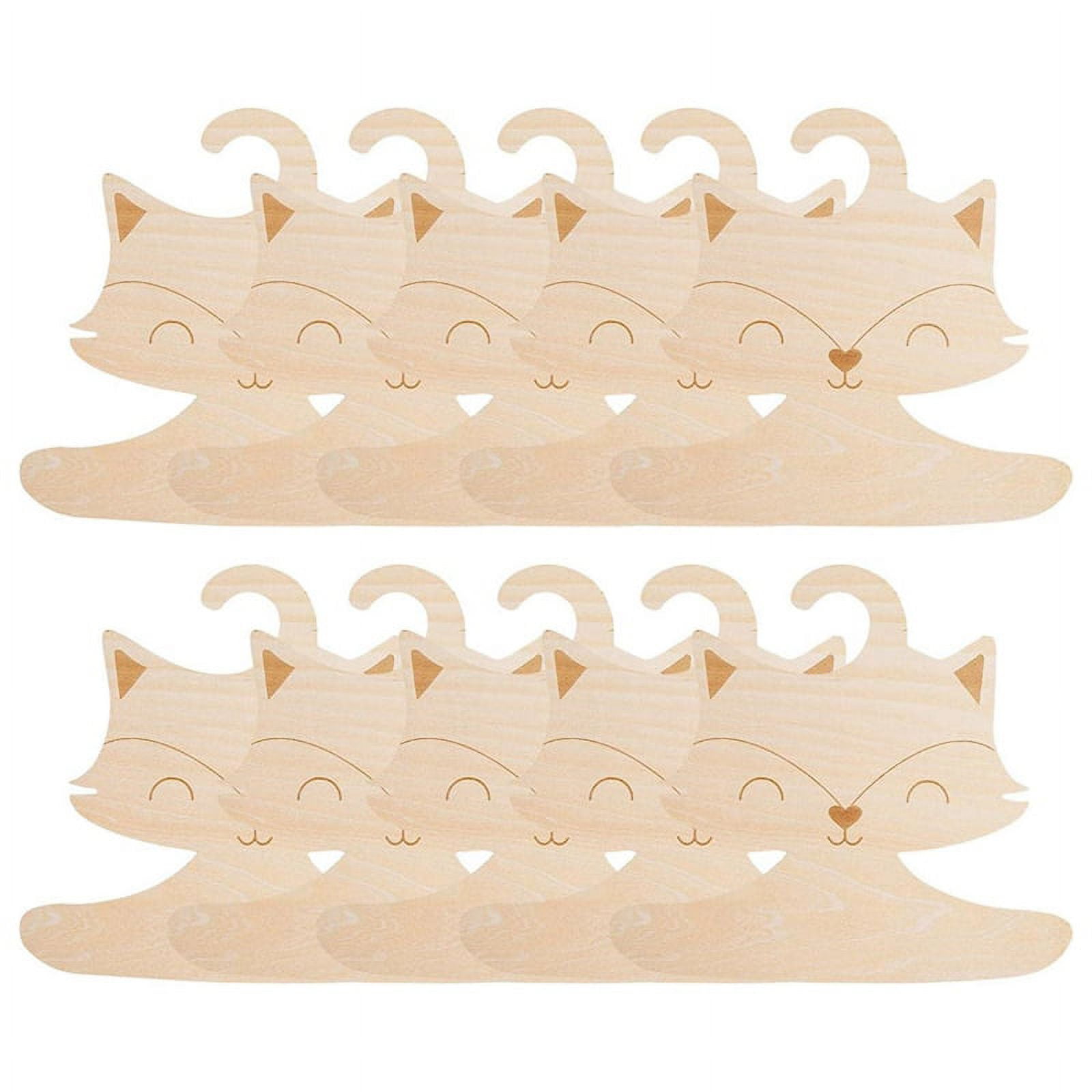 Perchas para ropa de bebé: perchas de madera para guardería, adorables ...