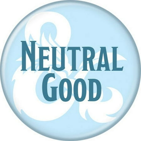 Dungeons & Dragons Neutral Good Blue Licensed 1.25 Inch Button 88000 ...