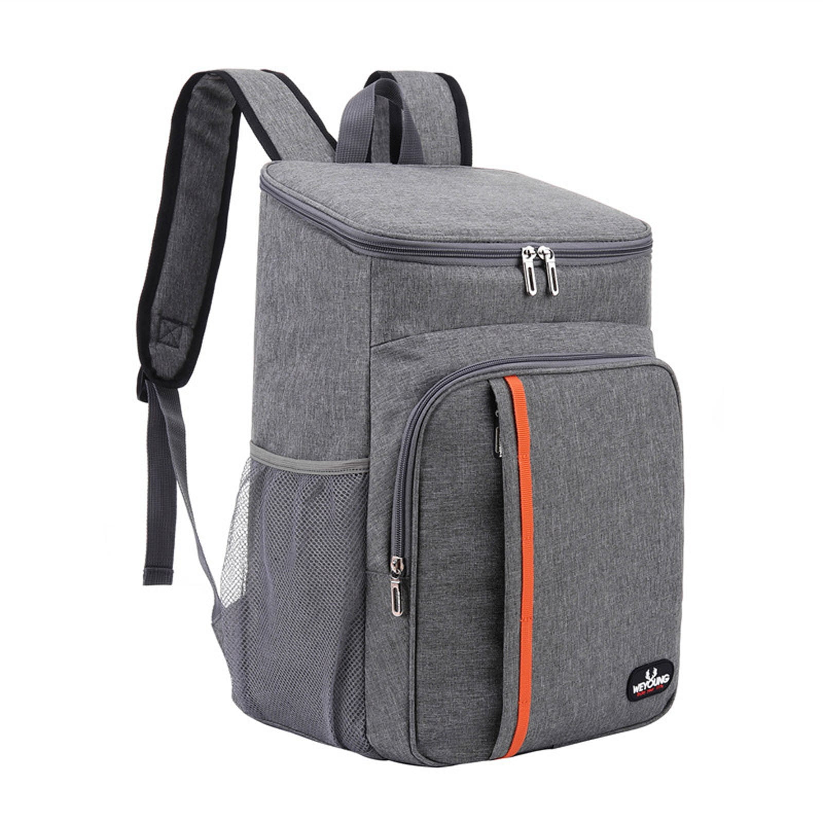 Large Capacity Ice Chest Backpack Waterproof Soft Cooler Bag Lunch ...
