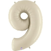 White Sand Number 2 Foil Balloon 34" - Walmart.com