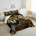 Cheetah Bedding Comforter Sets Leopard Print Comforter Set Bedding ...