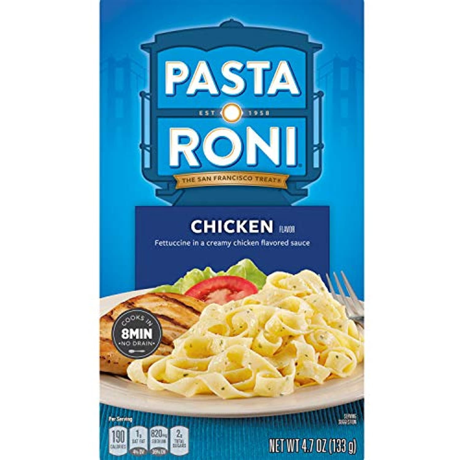 Pasta Roni Chicken Fettuccine, 4.7 Ounce (Pack Of 12) - Walmart.com