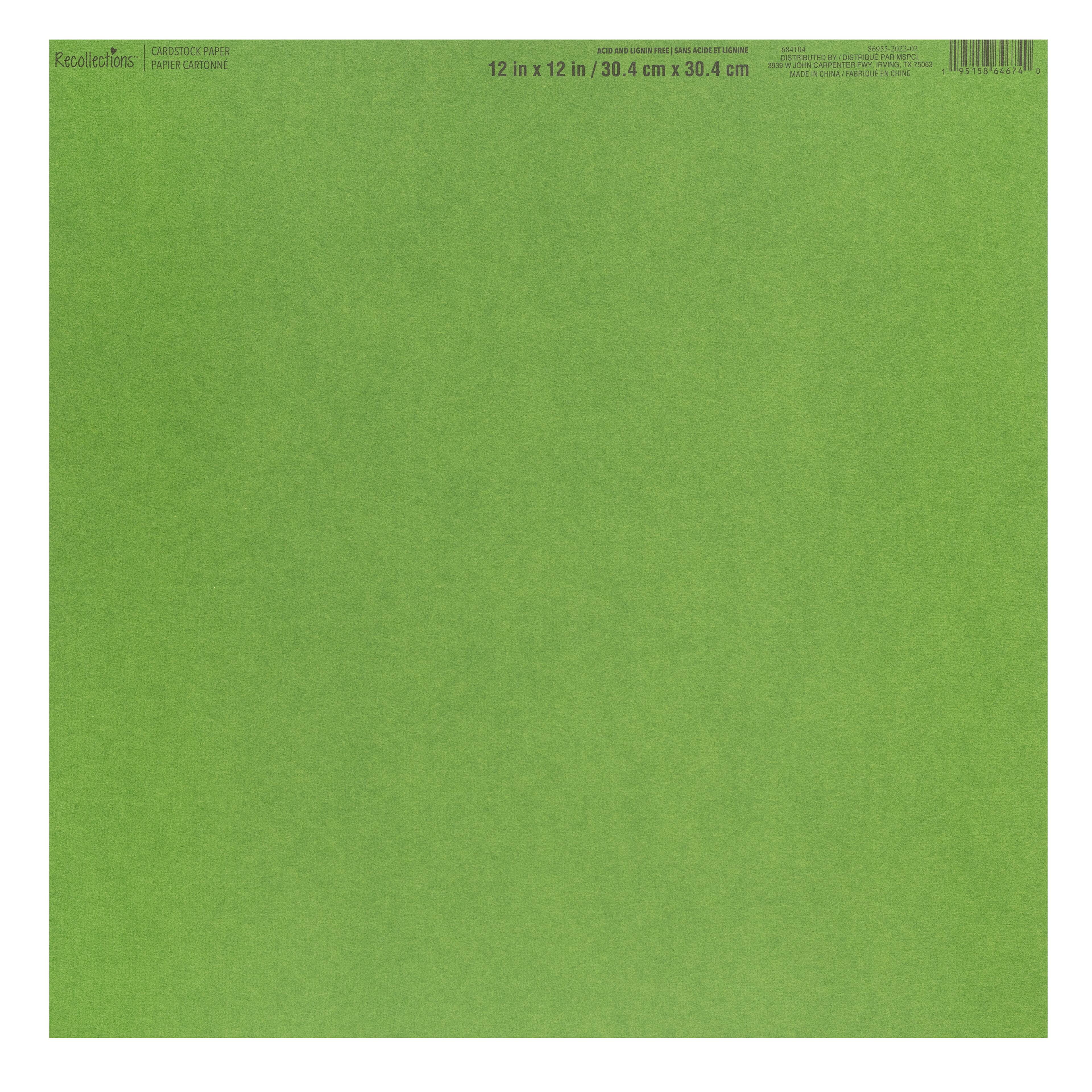 45 Pack: Linen Cardstock Paper by Recollections™, 12" x 12" - Walmart.com