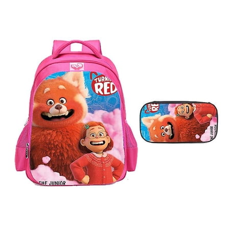 Red-1# 2022 Turning Red Children's Backpack Schoolbag Toys Cartoon ...