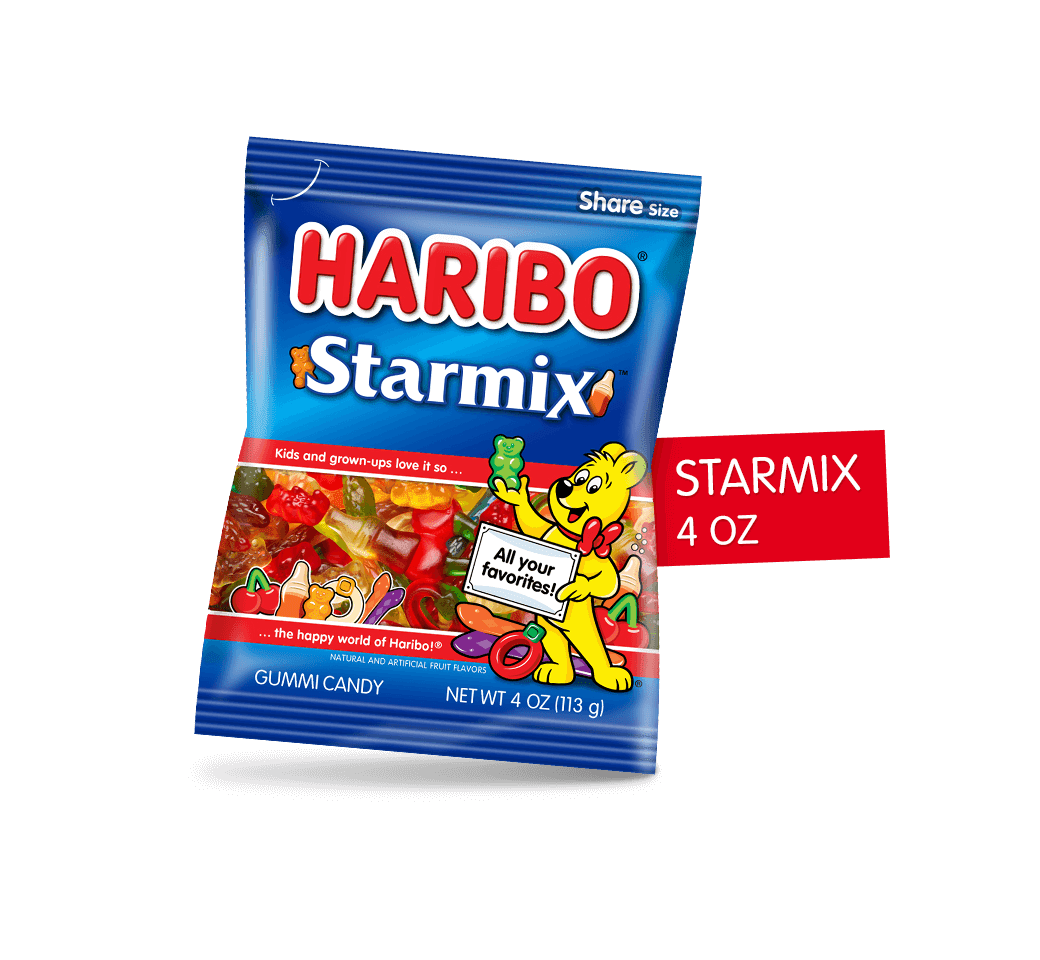HARIBO STARMIX Enjoy a fun assortment of our best gummi candies; 1 PACK ...