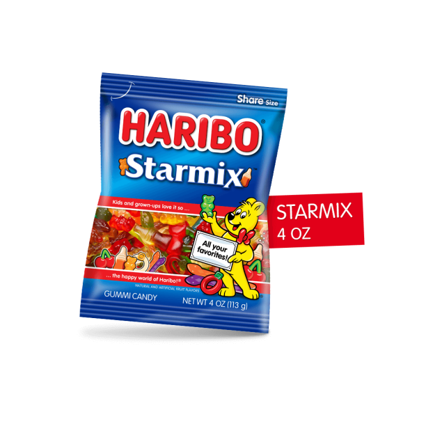 HARIBO STARMIX Enjoy a fun assortment of our best gummi candies; 1 PACK ...