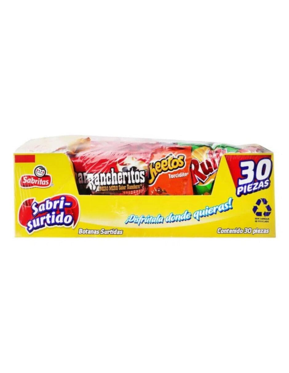 Pack de 30 Botana Sabritas Sabrisurtido Sabritas Sabrisurtido | Walmart ...