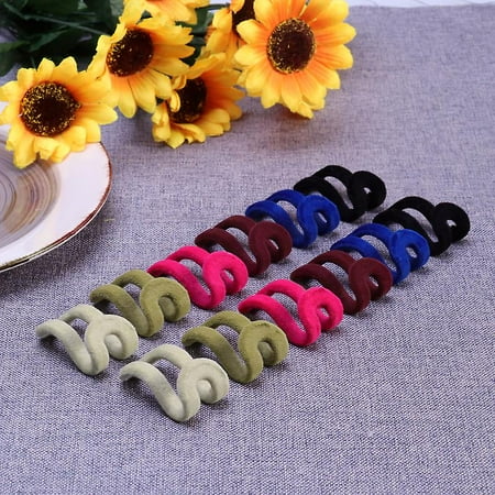JOYWEI Rack Mini Flocking Hooks Clothes Hanger Clothes Hanger Holders ...
