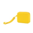 WYBXZ Yellow Silicone Zipper Pouch Waterproof Travel Storage Bag with ...