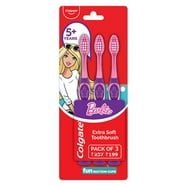Barbie 30390975 Barbie Toothbrush - Pack of 2 - Walmart.com
