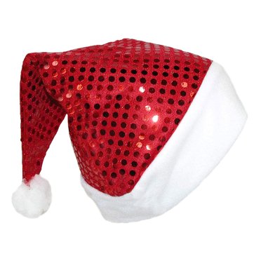 Light UP Santa Hat - Walmart.com