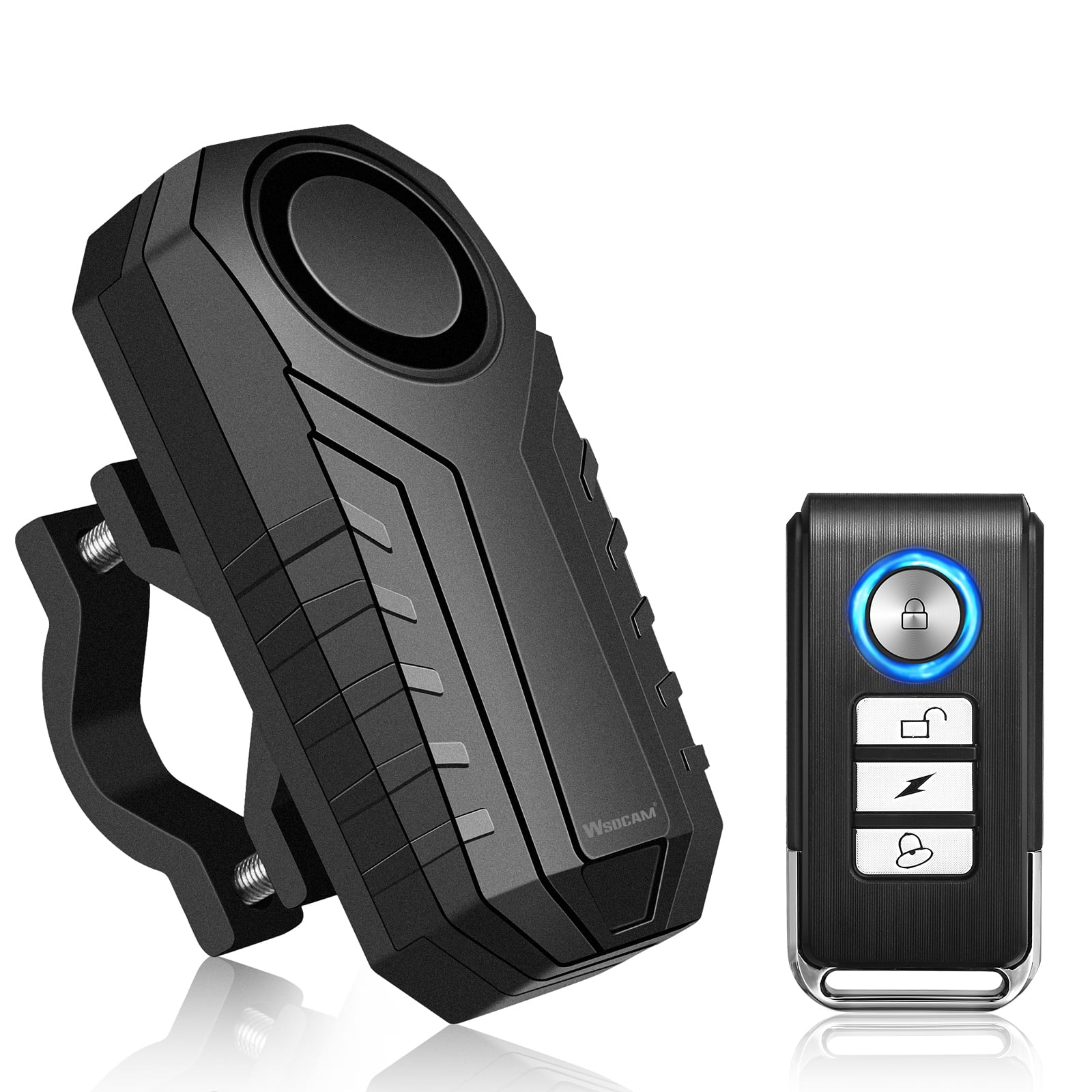Wsdcam Anti-Theft Bike Alarm 113dB Burglar Vibration Waterproof ...