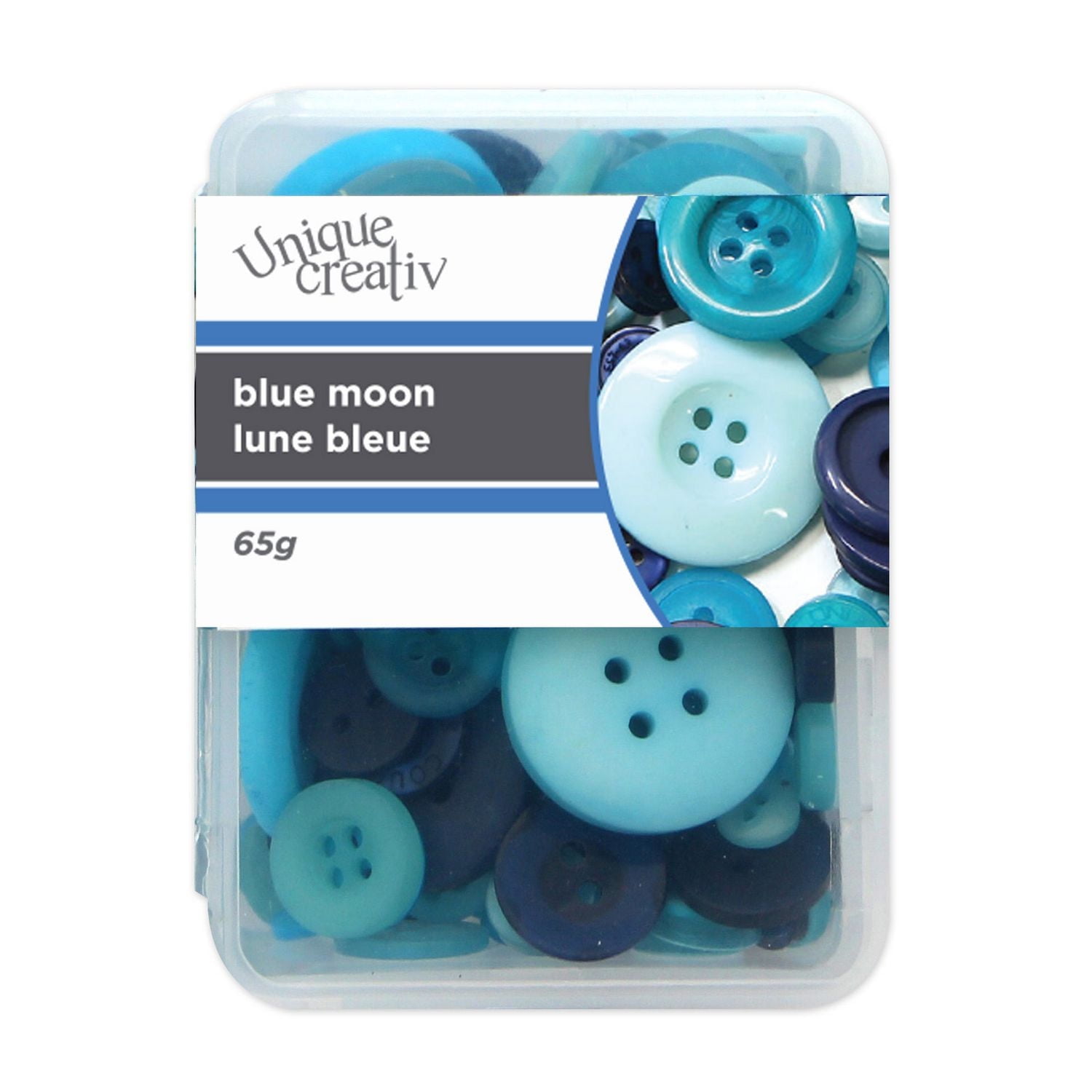 Click here for Unique Creativ Box Of Buttons - Assorted Sizes  65... prices