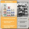 Free Shipping! X-Large Shoe Storage Boxes,12 Pack Shoe Storage ...