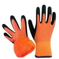 Anti Slip Grip Freezer Gloves with Insulated Warm Liner Thermal Work ...