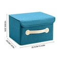 Closer Storage Containers Cloth Boxes For Storage Cubes Household