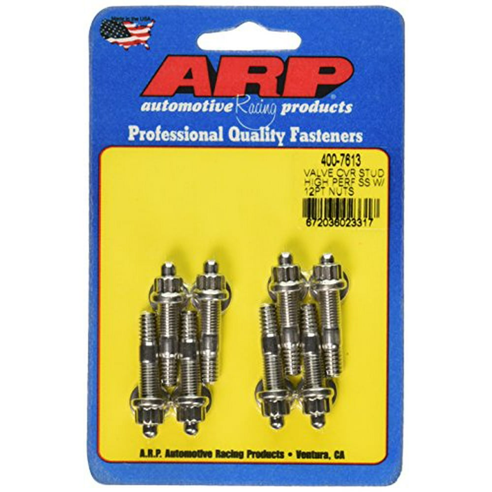 ARP 400-7613 12-Point Stainless Steel Valve Cover Stud Kit - 8 Piece ... ARP 400-7613 12-Point Stainless Steel Valve Cover Stud Kit - 8 Piece ...